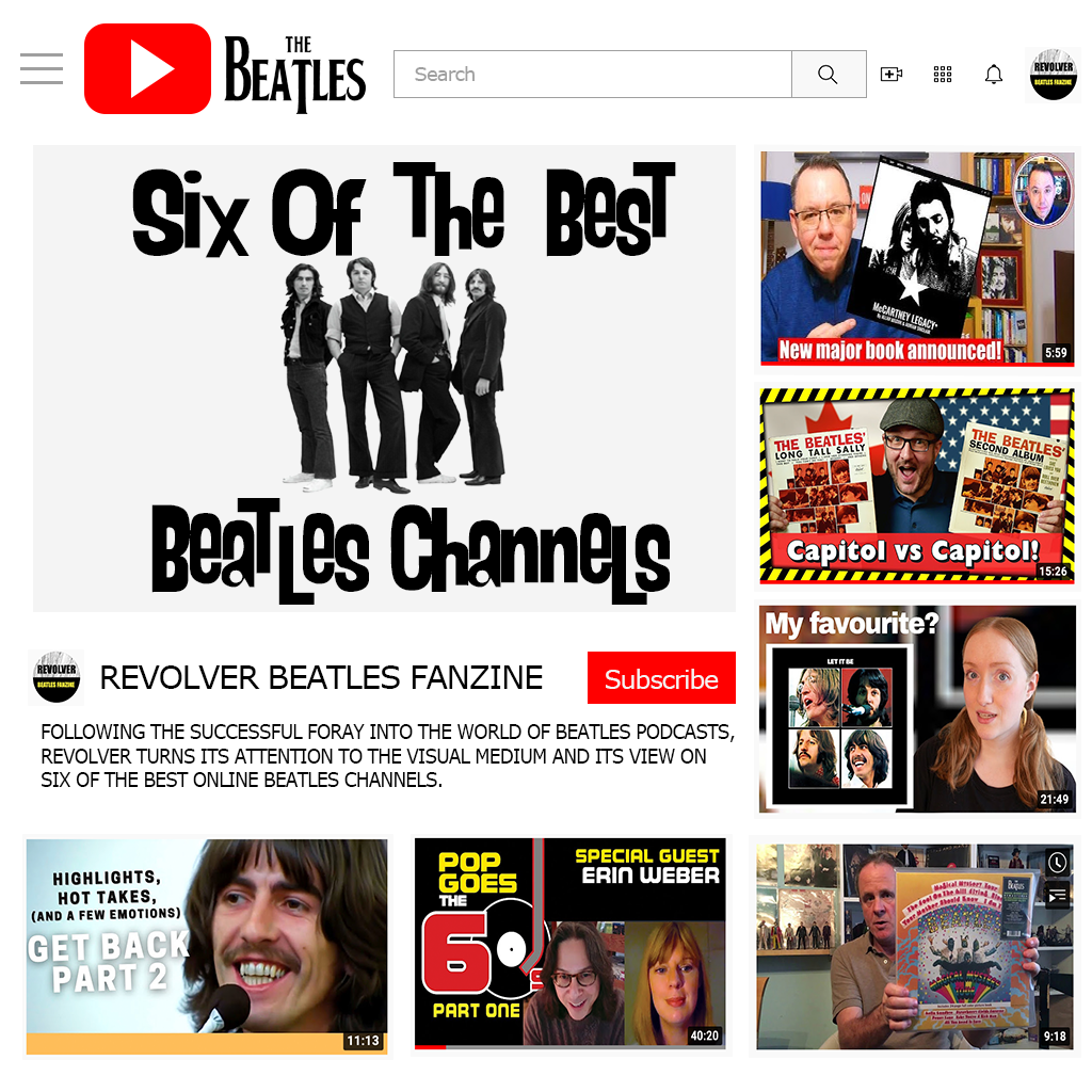 Beatles Channels: Six Of The Best – Revolver Beatles Channel